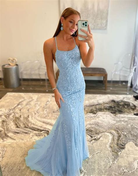 Light Blue Mermaid Prom Dress Artofit