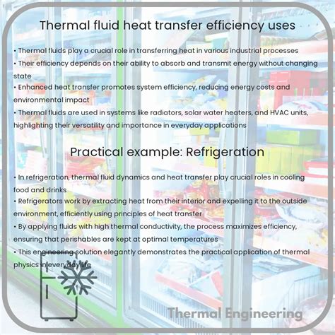 Thermal Fluid Heat Transfer Efficiency And Uses