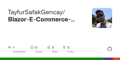 Github Tayfursafakgencay Blazor E Commerce Website