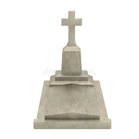 3d Render Of Grave Stock Illustration Illustration Of Realistic 37008127