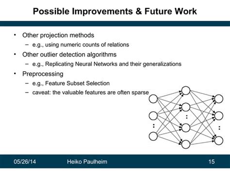Identifying Wrong Links Between Datasets By Multi Dimensional Outlier Detection Ppt