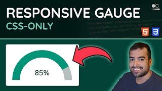 Responsive Gauge Css Only Html Css U Javascript Doovi