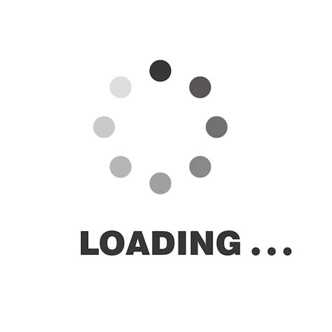 premium vector loading update icon vector illustration symbol