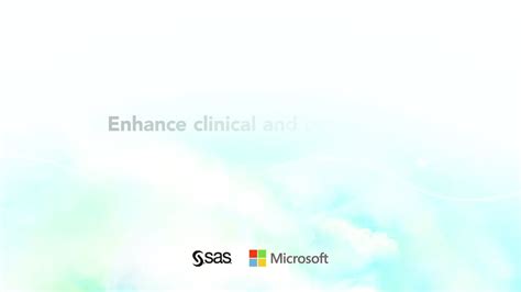 Falko Schulz On Linkedin Sas Viya And Microsoft Azure Provide Clinical And Operational Decision…