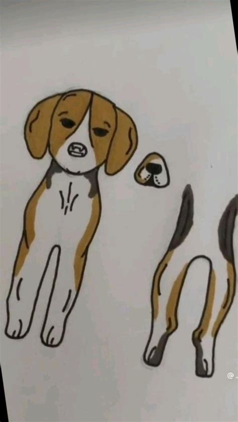 бумажноя собака Шаблоны животных Бумажные животные Животный дизайн