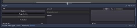 The Theme Editor Panel Cannot Be Resized Issue Godotengine Godot GitHub