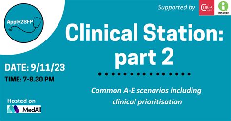 Clinical Station Part 2 Event Listing Medall