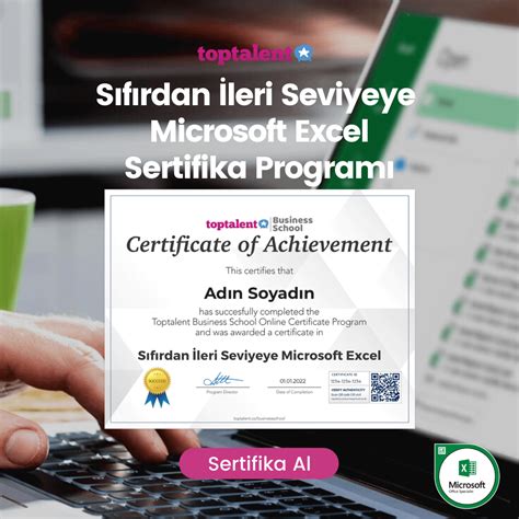 sıfırdan İleri seviyeye microsoft excel sertifika programı u routine