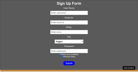 Reactjsproject Codesandbox