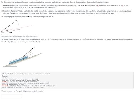 The Dot Product Is A Fundamental Concept In