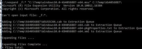 How To Manually Install Windows Updates From Cab And Msu Files