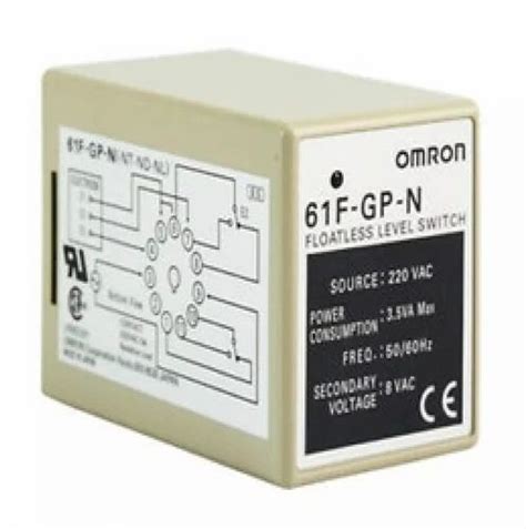 Omron 61F GPN Floatless Level Switch 240 VAC At 5500 In Chennai ID 21834999173