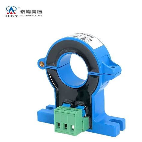 dual power supply open loop split core hall effect dc ac current sensor