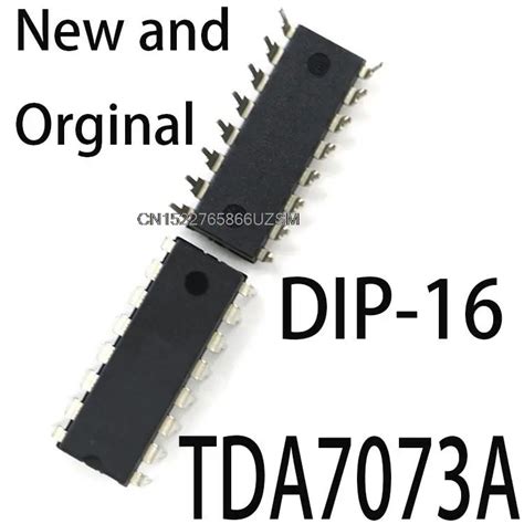 5pcs New And Original Tda7073b Dip16 Tda7073bp Dip Tda7073 Dip 16