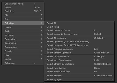 Node Selection Management