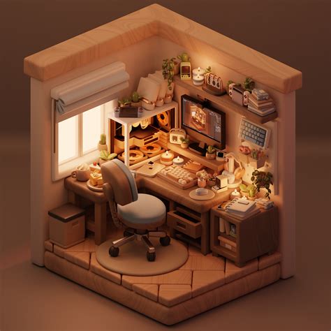 Blend Ias Cute Workspace Finished Projects Blender Artists Community