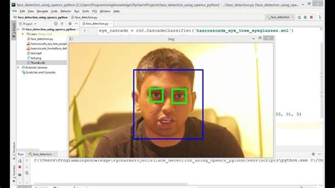 Opencv Python Tutorial For Beginners 36 Eye Detection Haar Feature Ba Programming
