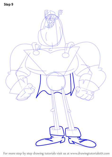 How To Draw Captain Atomic From Atomic Puppet Atomic Puppet Step By Step DrawingTutorials101 Com