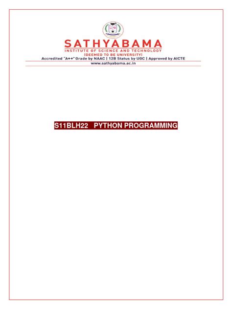 Python Notesunit 3 Pdf Applied Mathematics Algorithms And Data Structures