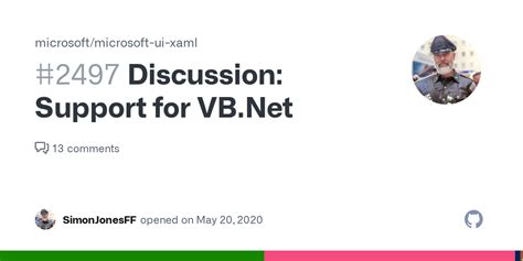 Discussion Support For Vbnet · Issue 2497 · Microsoftmicrosoft Ui