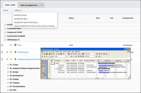 Microsoft Project Integration Cerri Project Enterprise Project