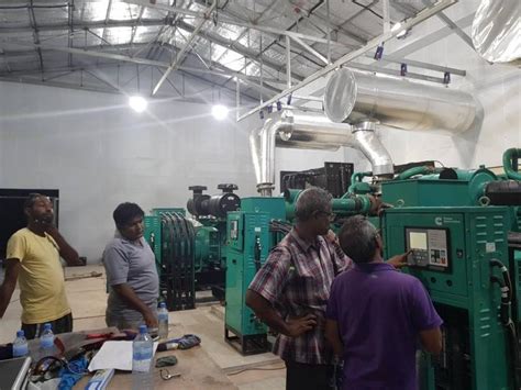 Mohamed Rasheed On Linkedin Comissioning The Electric Power System In Fushifaru Resort In