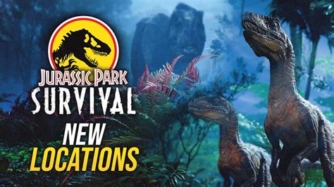 New Images Art From Jurassic Park Survival Reveal New Locations In