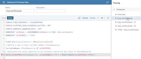 advanced formula debugging with sap analytics cloud