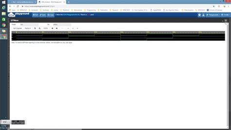 Demonstration Of Verilog Program Output Waveform Using Eda Playground Youtube