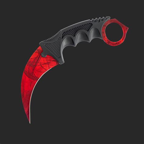 Karambit Ruby Rzeczywista Oryginalna Replika Cs2 By Lootknife