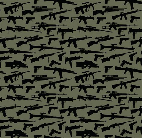 Weapon Seamless Background 46995811 Vector Art At Vecteezy