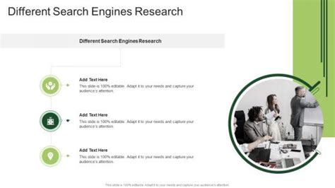 Different Search Engines Research Powerpoint Presentation And Slides