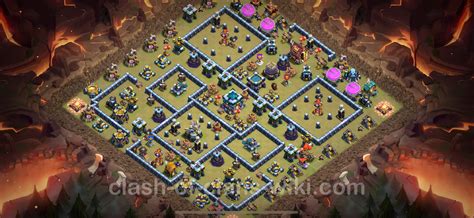 Best War Base Th13 With Link 2025 Town Hall Level 13 Cwl Base Copy 1605