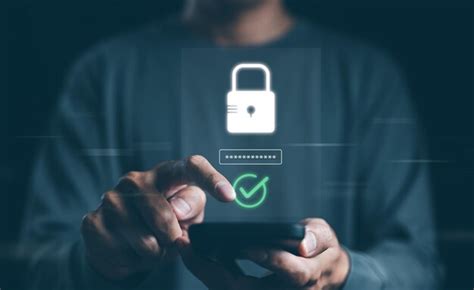 Premium Photo Cybersecurity Concept Man Enter Username And Password
