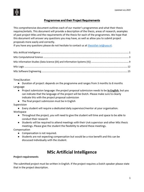 Project Requirements 23 24 Pdf Computational Science Science