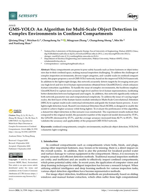Gms Yoloanalgorithmformulti Scaleobjectdetec Pdf Graphics
