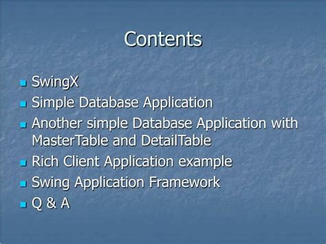 Ppt Creating Of Rich Client Applications Using Netbeans 6 And Java
