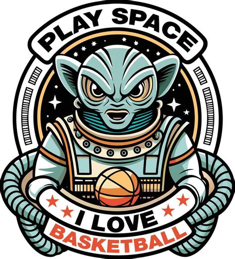 Play Space Basketball Illustration 56964635 Vector Art At Vecteezy