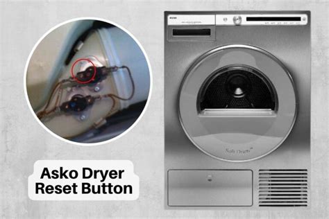 Asko Dryer Reset Button How To Find And Use It Home Guide Corner