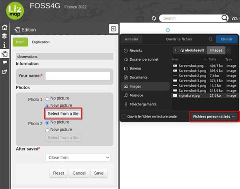 Advanced Qgis Forms Into The Web With Lizmap