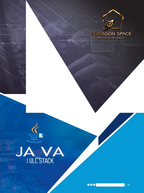 Pentagon Space Java Full Stack Brochure New Syllabus 01 Pdf