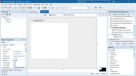 Delphi 11 Alexandria Defines