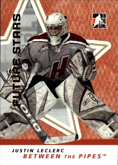 Justin Leclerc Hockey Price Guide Justin Leclerc Trading Card Value