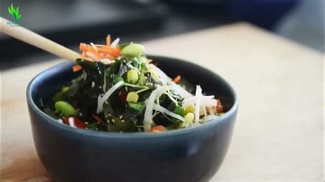 Cách Làm Salad Rong Biển Wakame Youtube