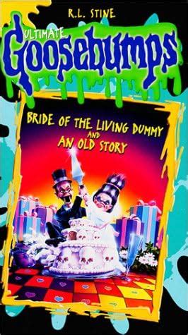 Goosebumps Bride Of The Living Dummy An Old Story [vhs