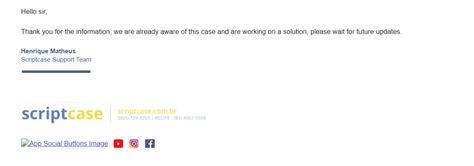 global variables not working after latest scriptcase update bugs