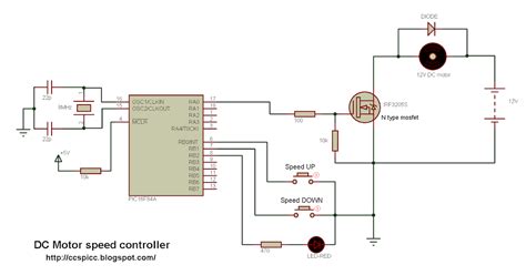 Dc Motor Speed Control Using Pic16f84a And Ccs Pic C