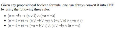 Given Any Propositional Boolean Formula One Can Chegg