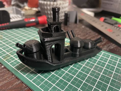 Benchy With Rotating Turrets Por Tincantantan Descargar Modelo Stl