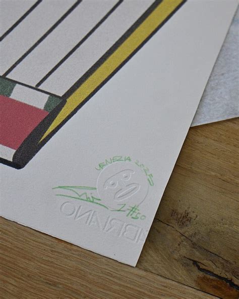 The Night Escape Poster Powernotte Radical Handcraft Based In Venice